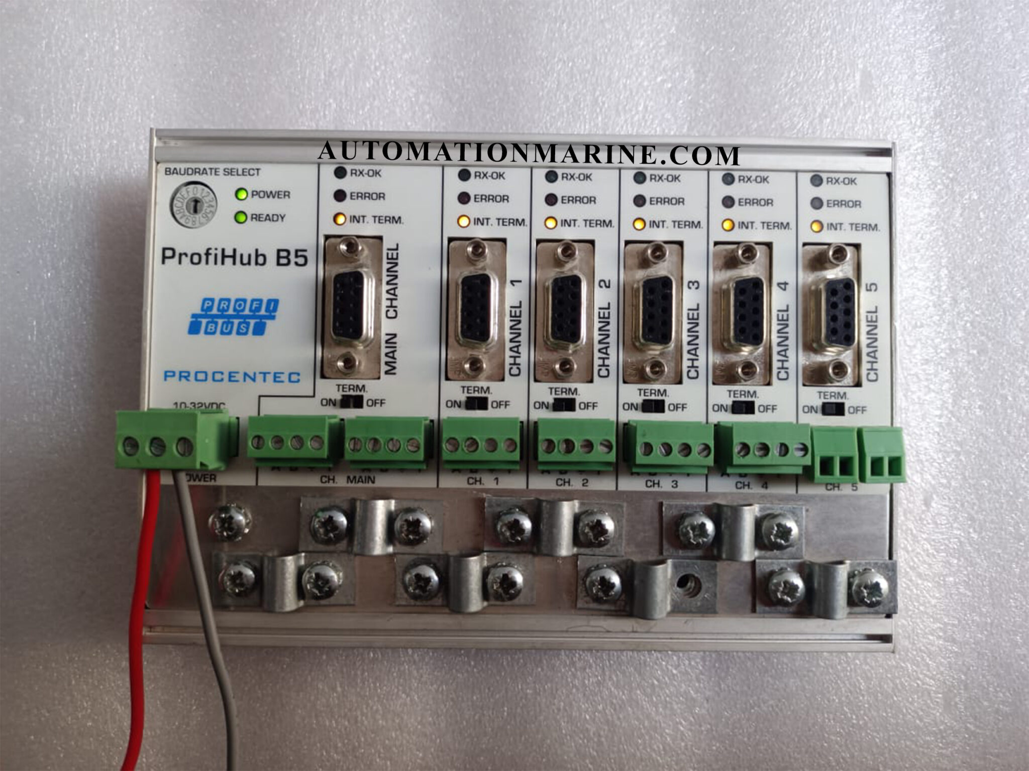 PROFIHUB B5 PROCENTEC 17010 5 CHENNEL PROFIBUS DP REPEATER – Automation ...